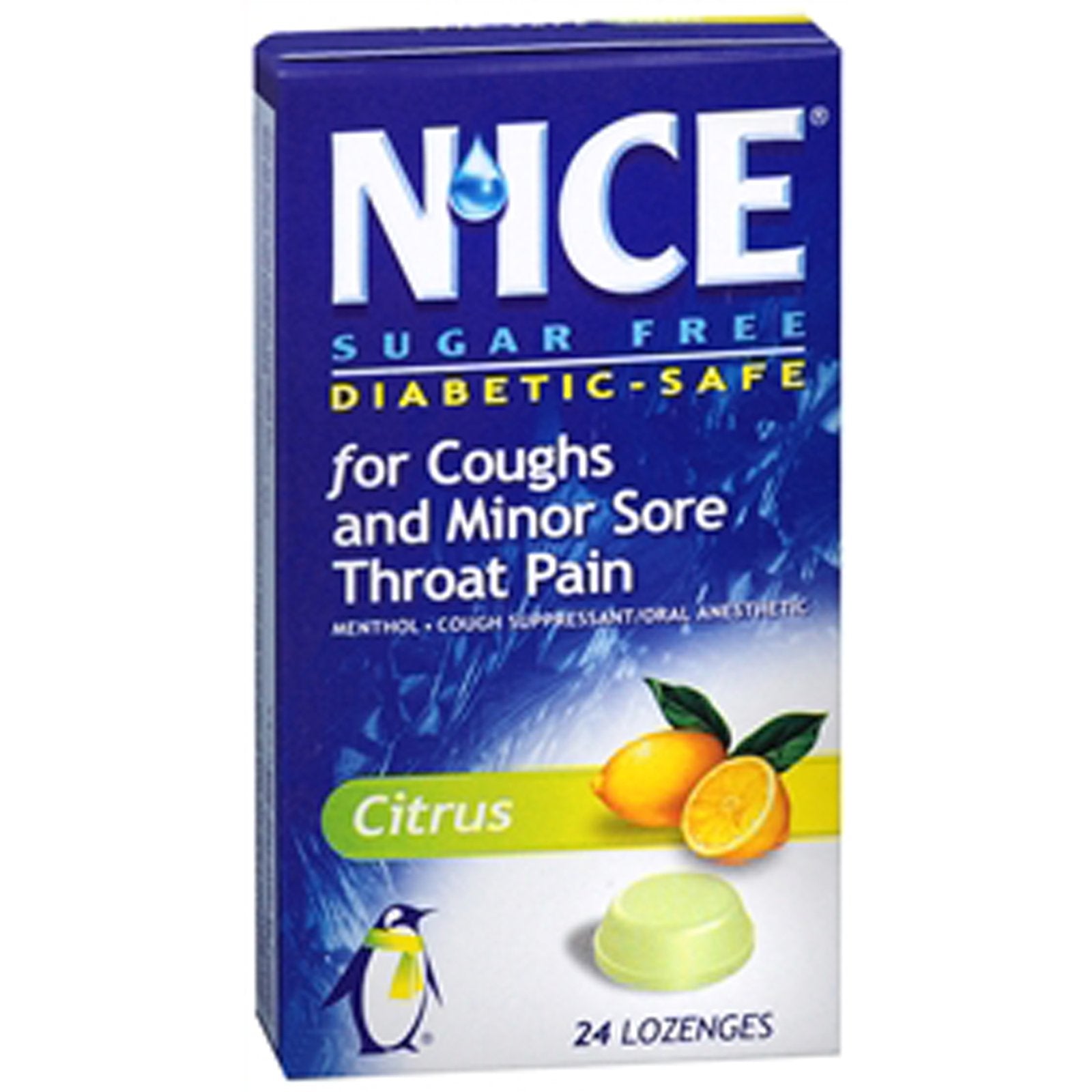Nice Citrus Lozenges 24'S – Raf Pharmacy