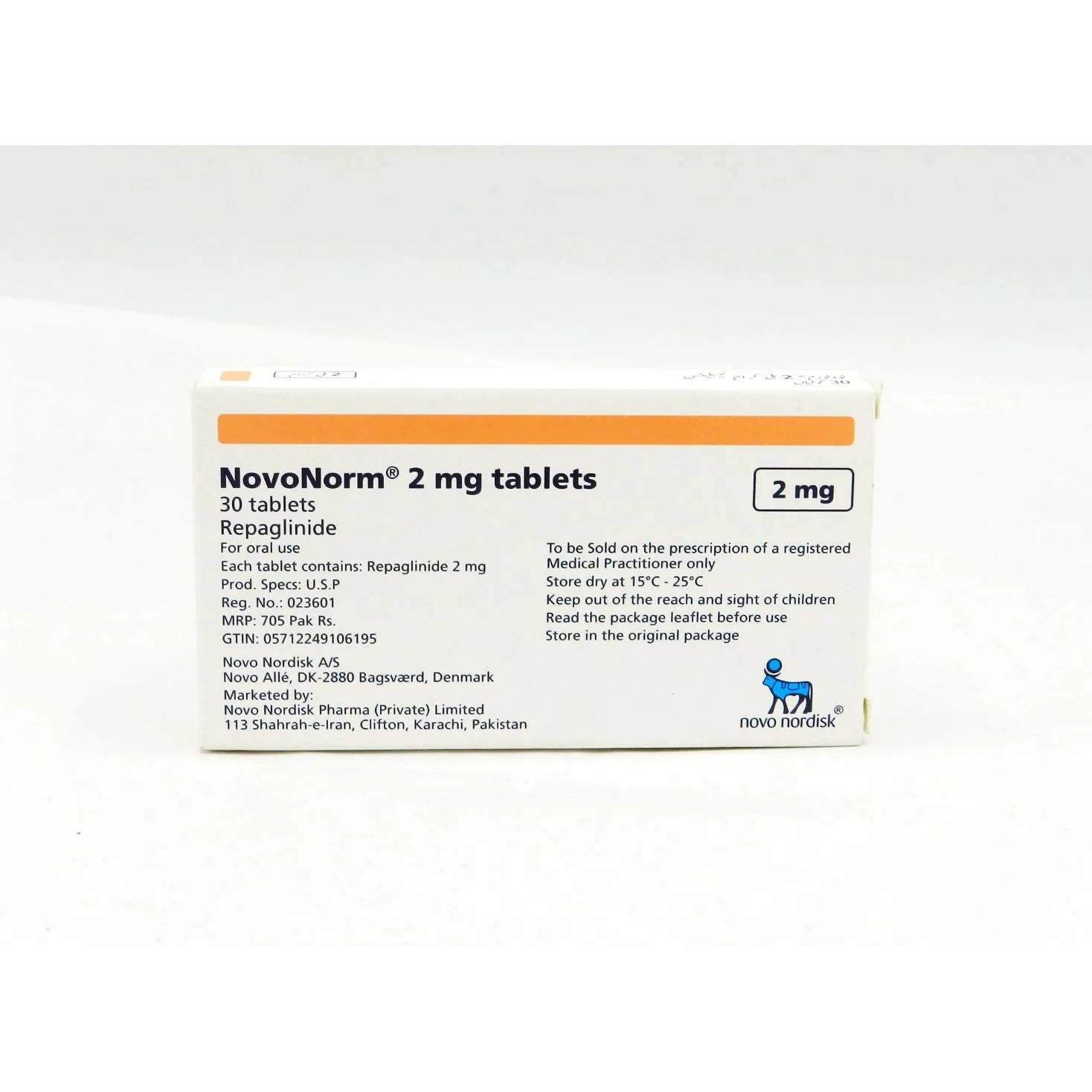 Novonorm 2Mg Tablets 30'S – Raf Pharmacy
