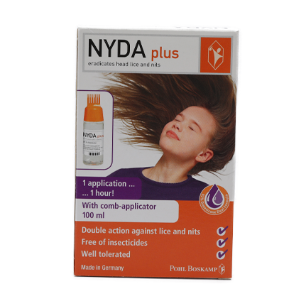 محلول نايدا بلس للقمل مع مشط 100 مل – Raf Pharmacy