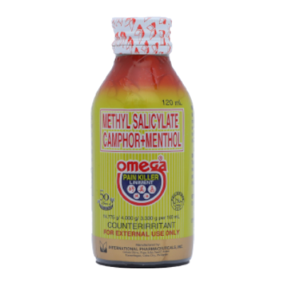 OMEGA PAIN KILLER LINIMENT 120ML – Raf Pharmacy