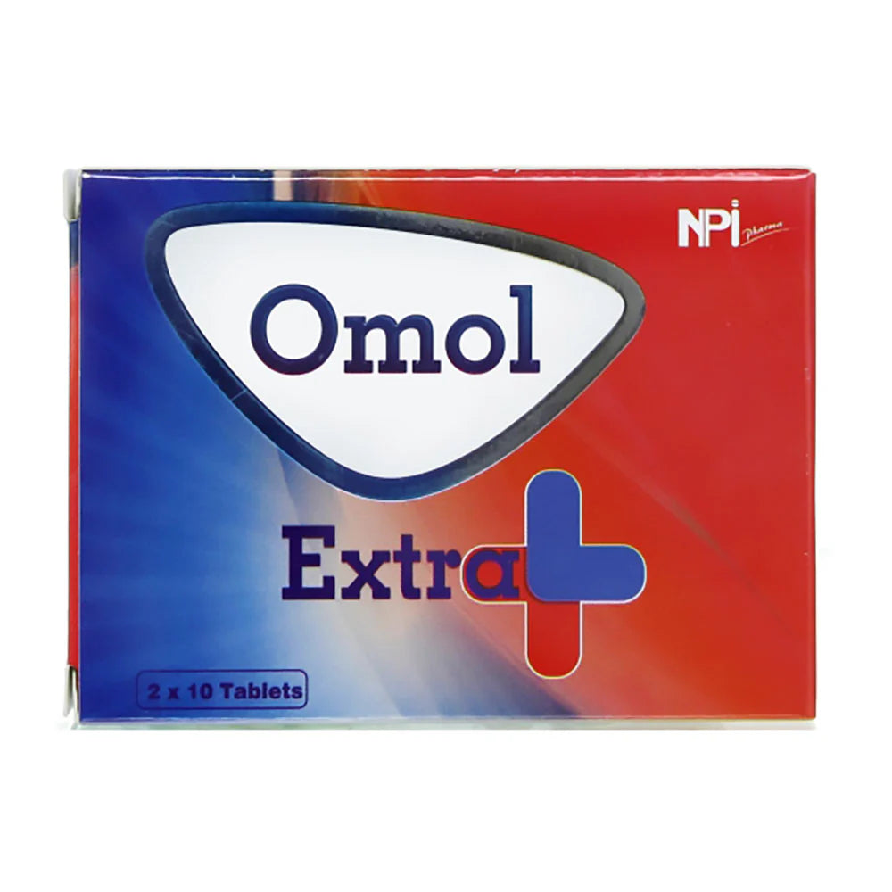 Omol Extra Tablets 20'S – Raf Pharmacy