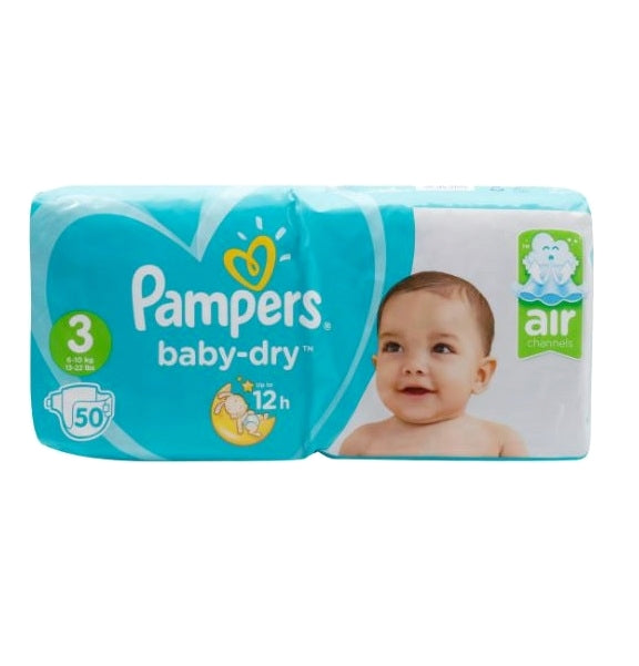 PAMPERS NO3 5-9KG DIAPER 50'S – Raf Pharmacy