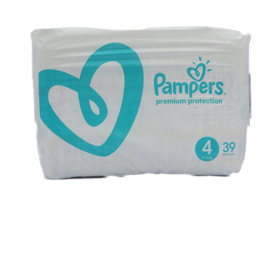 PAMPERS NO4 PREMIUM CARE 9 TO 14KG DIAPER 39'S – Raf Pharmacy