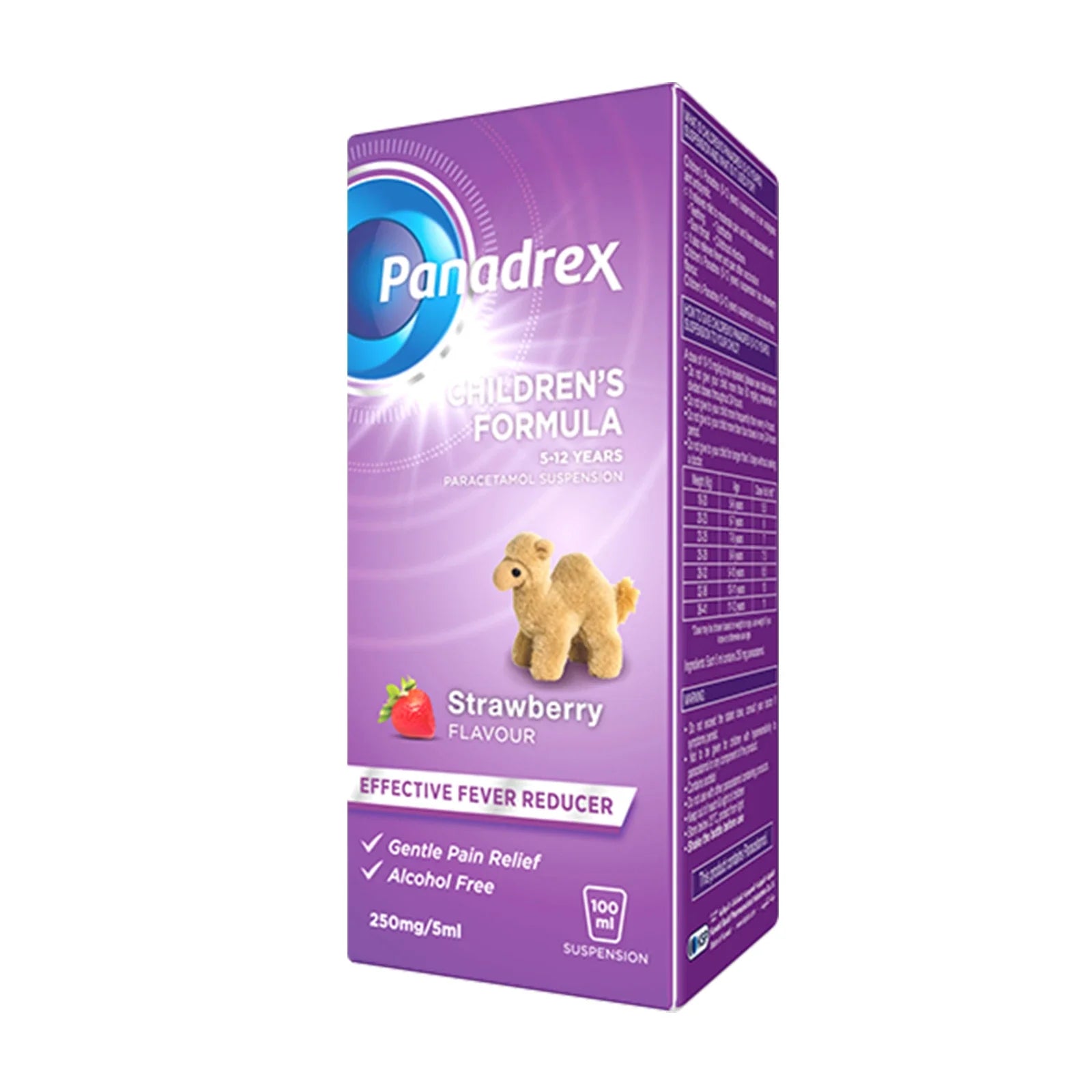 Panadrex 250Mg/5Ml Childrens Suspension 100Ml – Raf Pharmacy