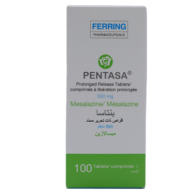 PENTASA 500MG TABLETS 100'S – Raf Pharmacy