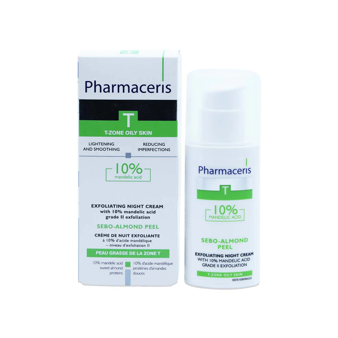 Pharmaceris T-Z Sebo Almond Peeling Night Cream 50Ml – Raf Pharmacy