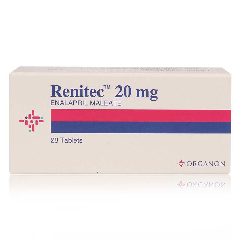 RENITEC 20MG TABLETS 28'S – Raf Pharmacy