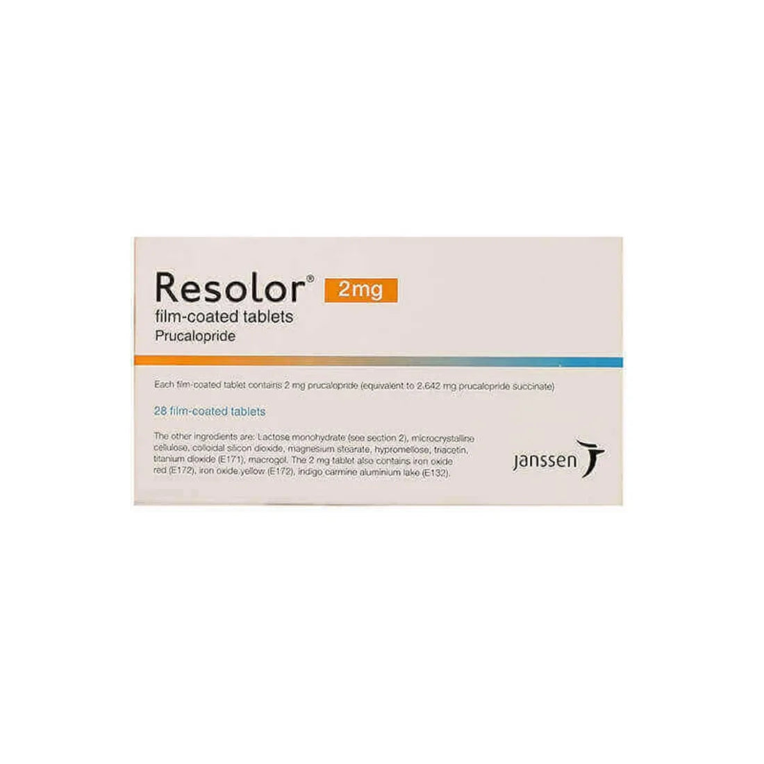 Resolor 2Mg Film Coated Tablets 28'S – Raf Pharmacy