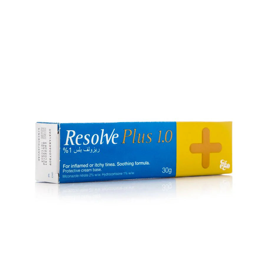 Resolve Plus 1.0 Cream 30Gm – Raf Pharmacy