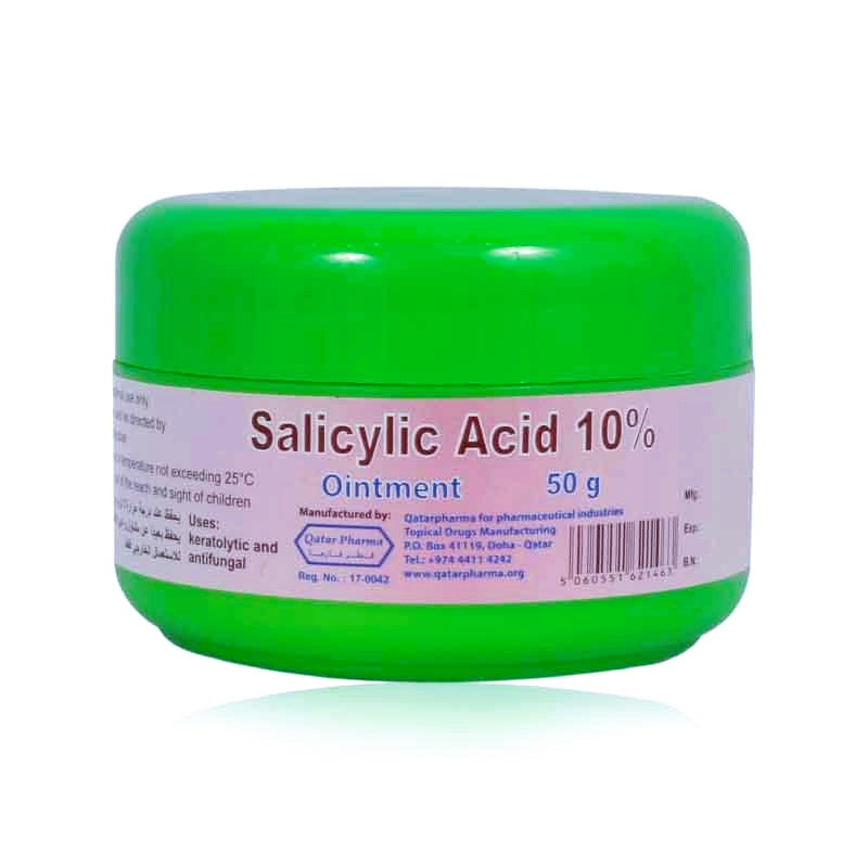 Salicylic Acid 10% Ointment 50G – Raf Pharmacy