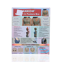 Sankom Classic Patent Bra With Lace Peach Color M And L – Raf Pharmacy
