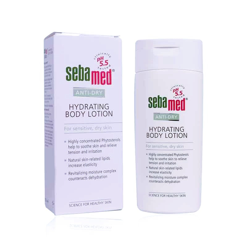 SEBA MED ANTI-DRY HYDRATING BODY LOTION 200ML – Raf Pharmacy