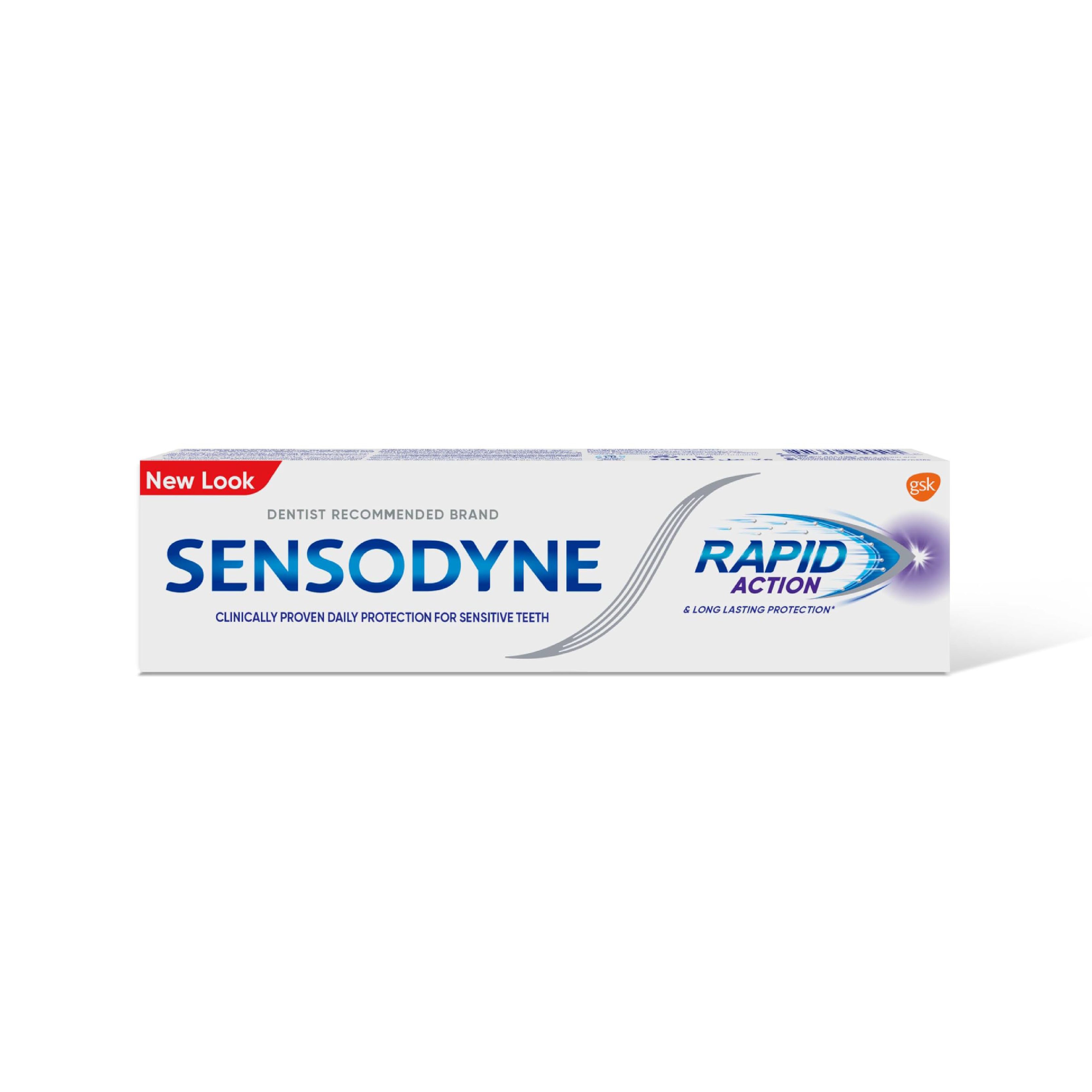 Sensodyne Rapid Action Toothpaste 75Ml – Raf Pharmacy
