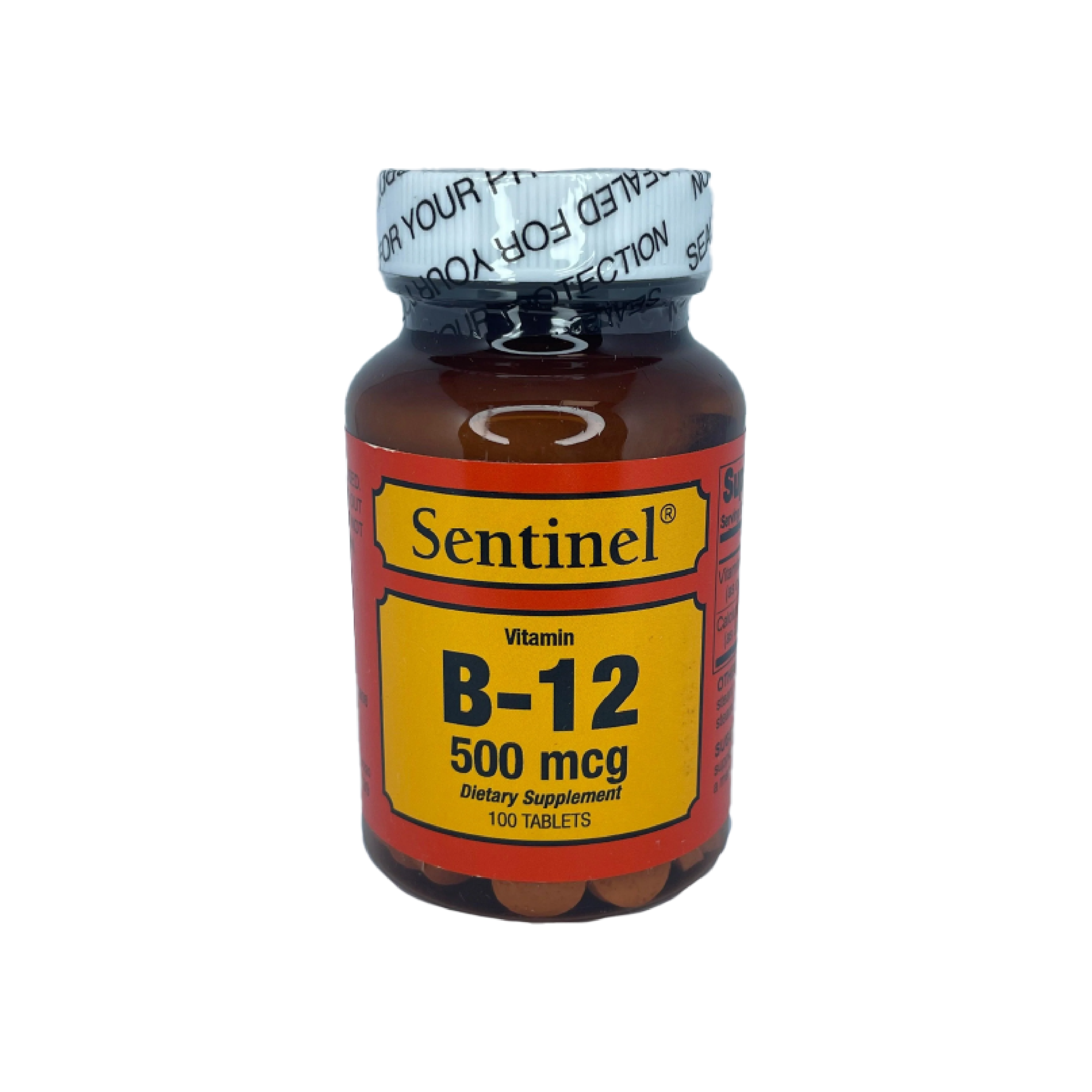 Sentinel B-12 500Mcg Tablets 100'S – Raf Pharmacy