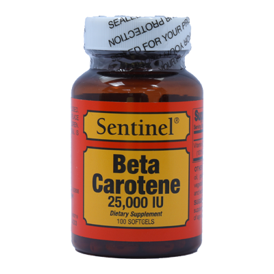 SENTINEL BETA CAROTENE TABLETS 100'S – Raf Pharmacy