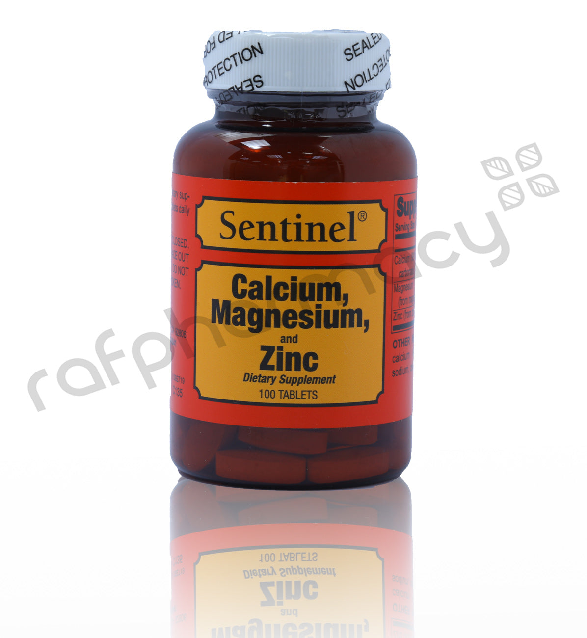 SENTINEL CALCIUM + MAGNESIUM + ZINC TABLETS 100'S – Raf Pharmacy