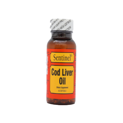 SENTINEL COD LIVER OIL CAPSULES 60'S – Raf Pharmacy