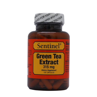 SENTINEL GREEN TEA EXTRACT 315MG CAPSULES 100'S – Raf Pharmacy