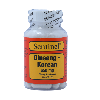 SENTINEL KOREAN GINSENG 650MG TABLETS 50'S – Raf Pharmacy