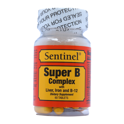 SENTINEL SUPER B COMPLEX TABLETS 60'S – Raf Pharmacy