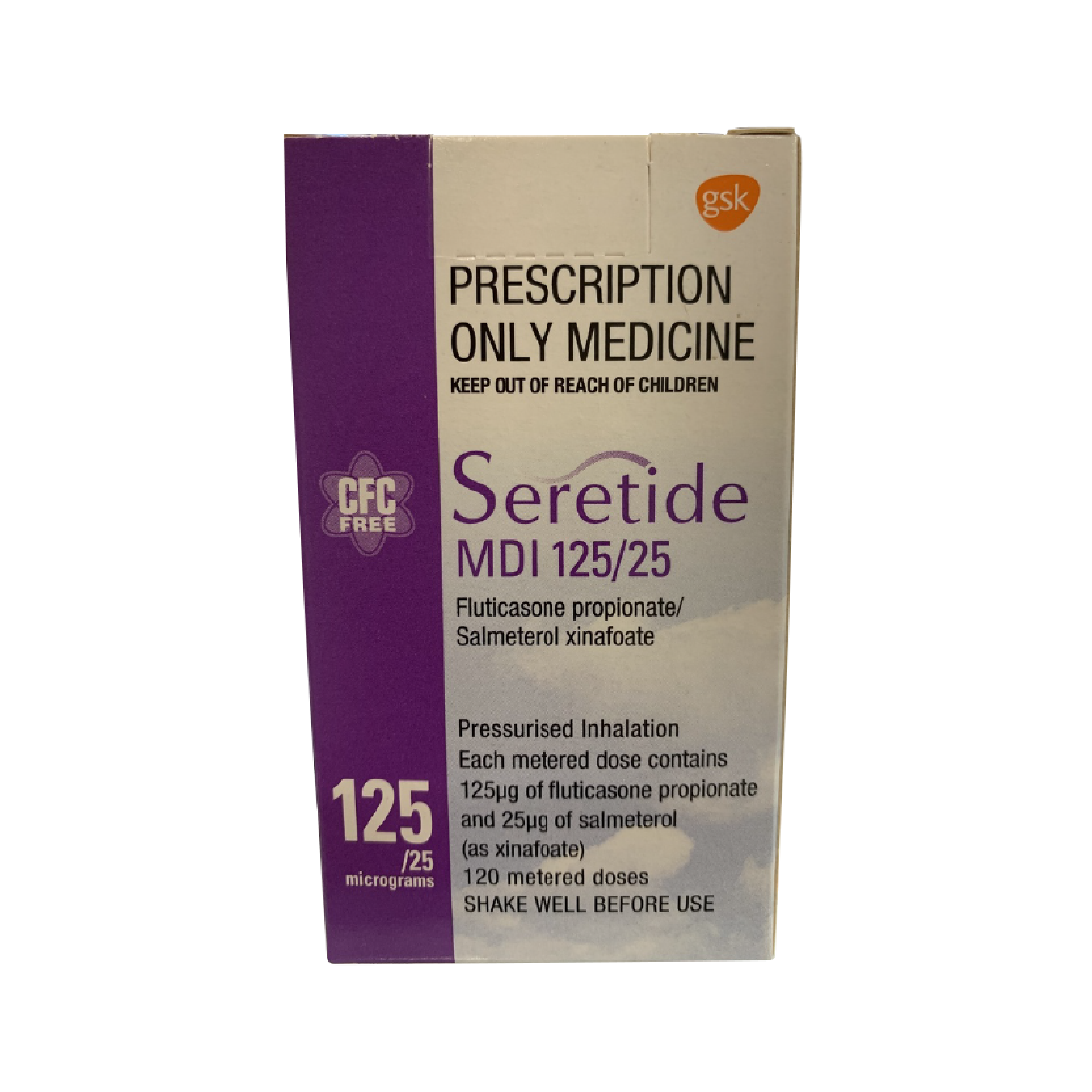 Seretide 125/25Mcg Evohaler – Raf Pharmacy