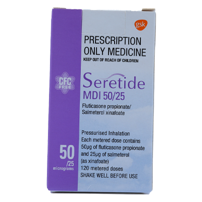 SERETIDE MDI 50/25 EVOHALER – Raf Pharmacy