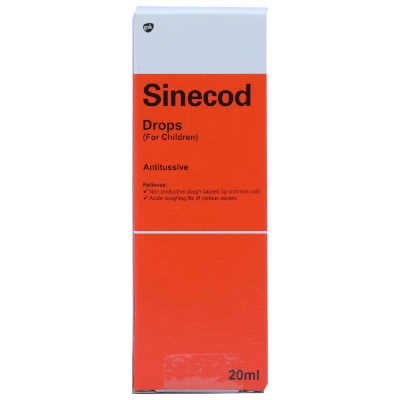 SINECOD DROPS 20ML – Raf Pharmacy