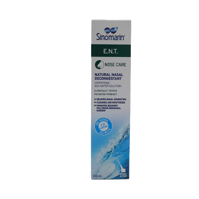SINOMARIN NOSE CARE ENT NASAL SPRAY 200ML – Raf Pharmacy