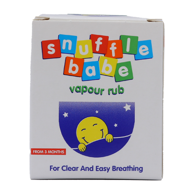 SNUFFLE BABE VAPOUR RUB 35G – Raf Pharmacy