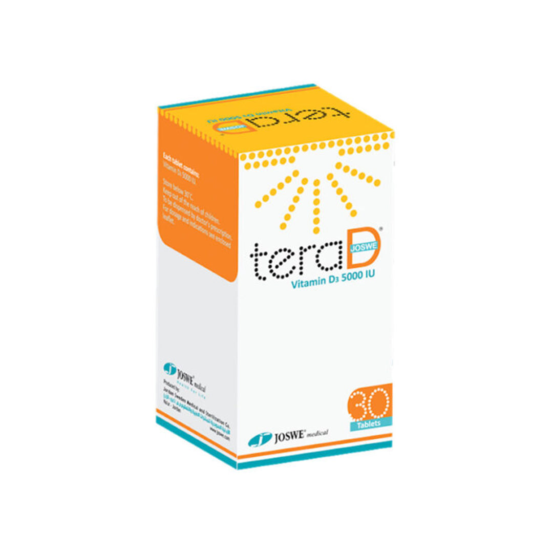 Terad Vitamin D3 5000Iu Capsules 30'S – Raf Pharmacy