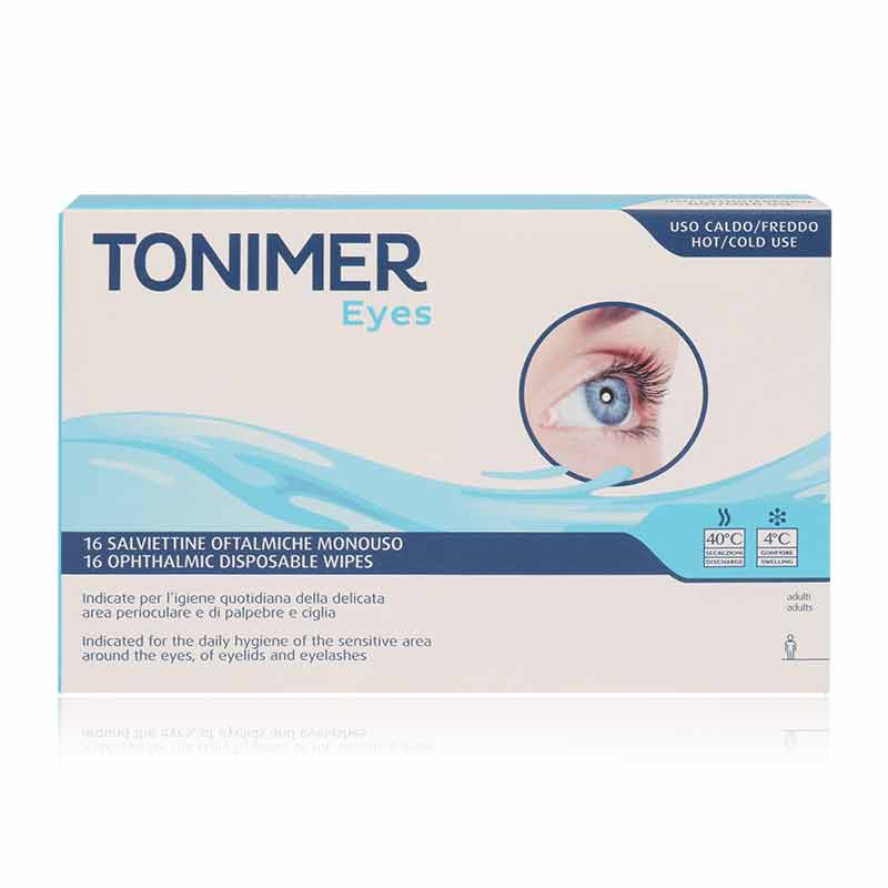 TONIMER OPTHALMIC WIPES 16'S – Raf Pharmacy