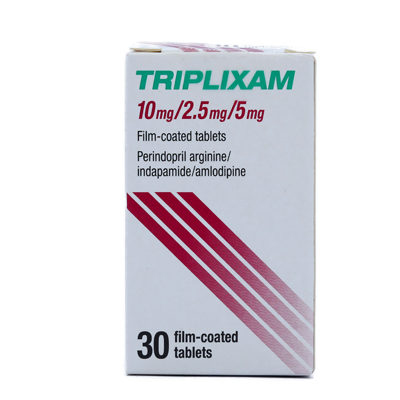 TRIPLIXAM 10/2.5/5 TABLETS 30'S – Raf Pharmacy