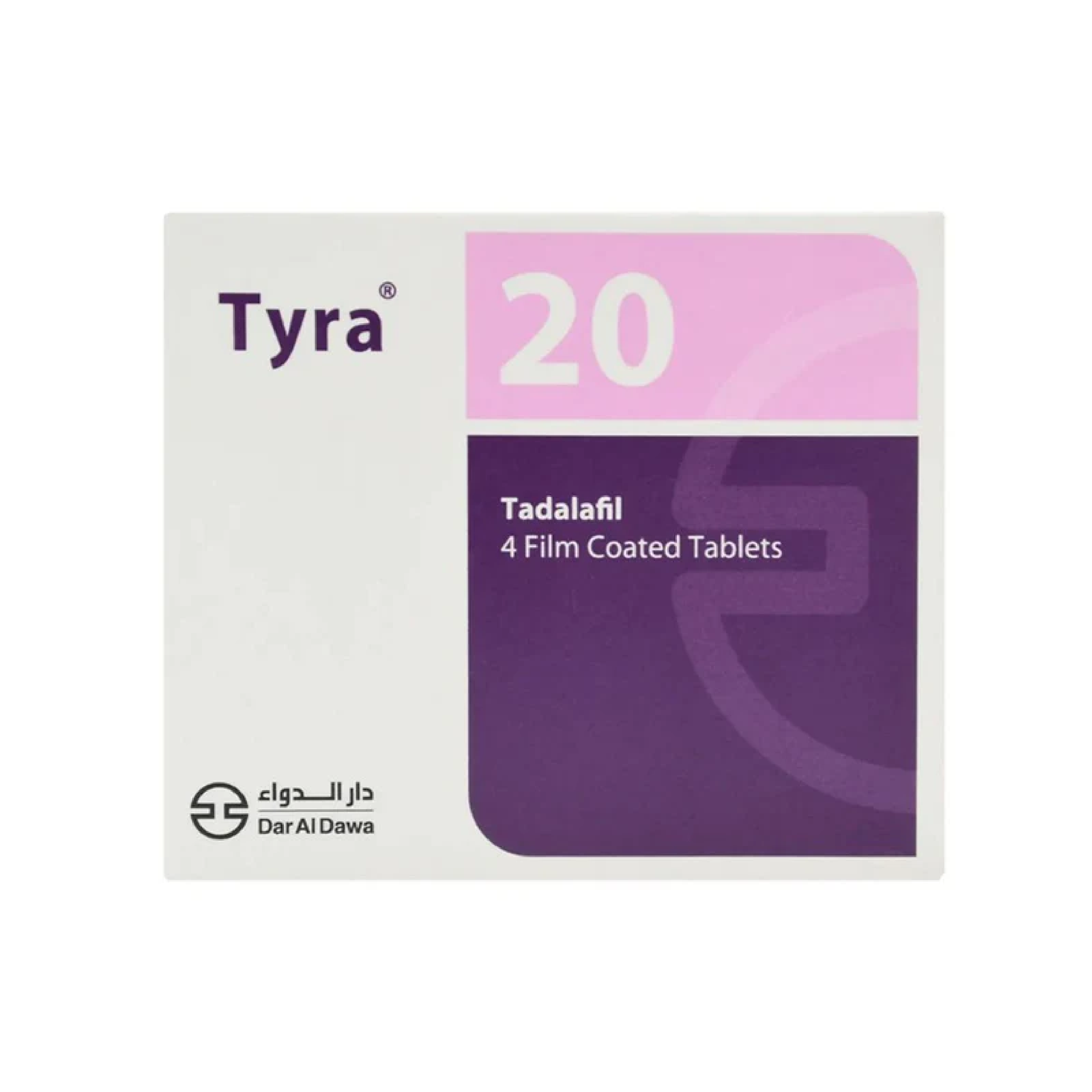 Tyra 20mg Tablets 4'S – Raf Pharmacy