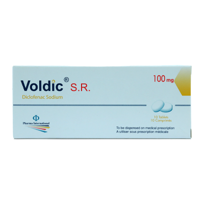 VOLDIC 100MG SR TABLETS 10'S – Raf Pharmacy