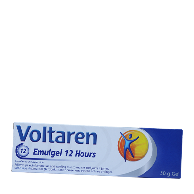 VOLTAREN 2% 12 HRS EMULGEL 50GM – Raf Pharmacy