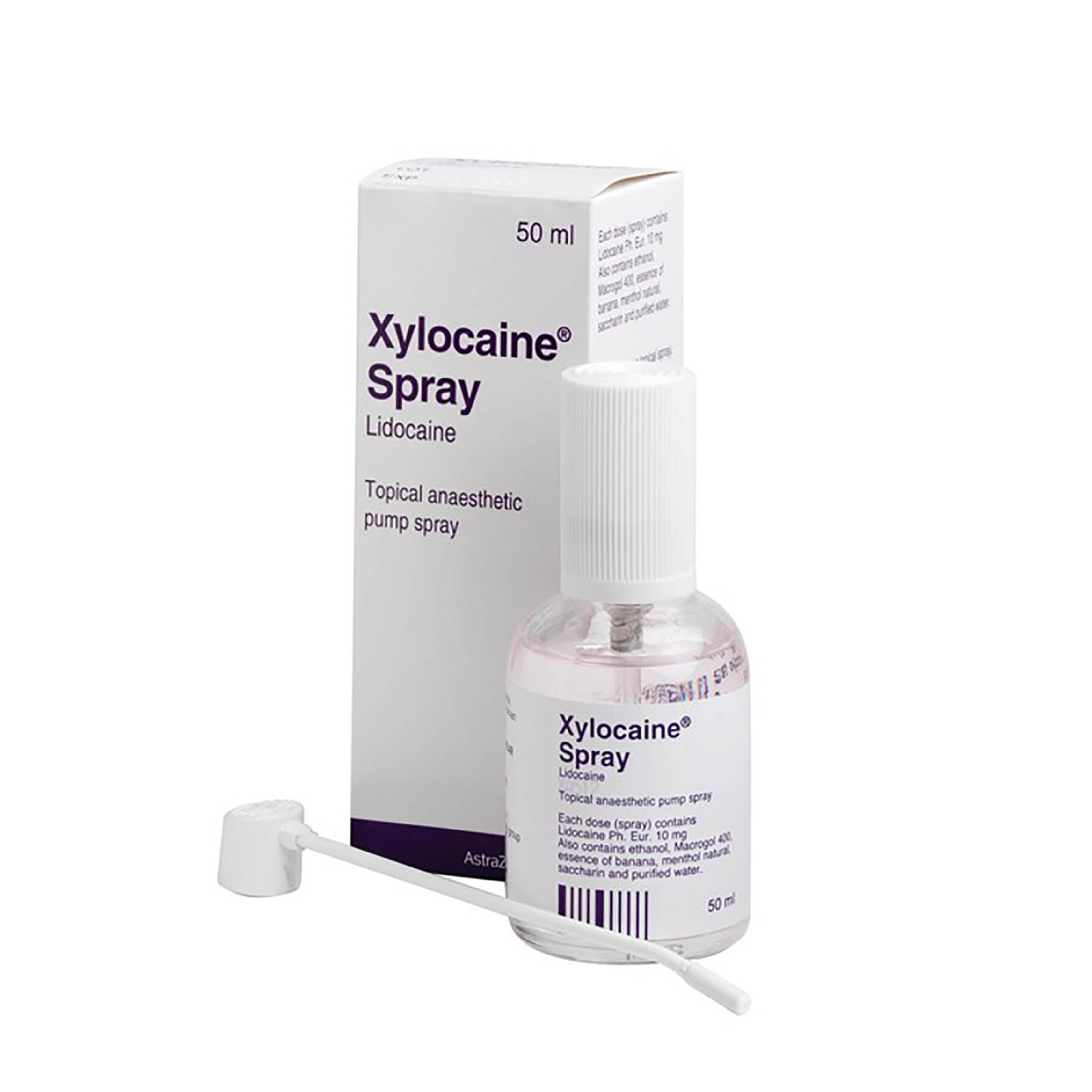 Xylocaine 10% Pump Spray 50Ml – Raf Pharmacy