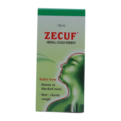 ZECUF HERBAL COUGH SYRUP 100ML – Raf Pharmacy