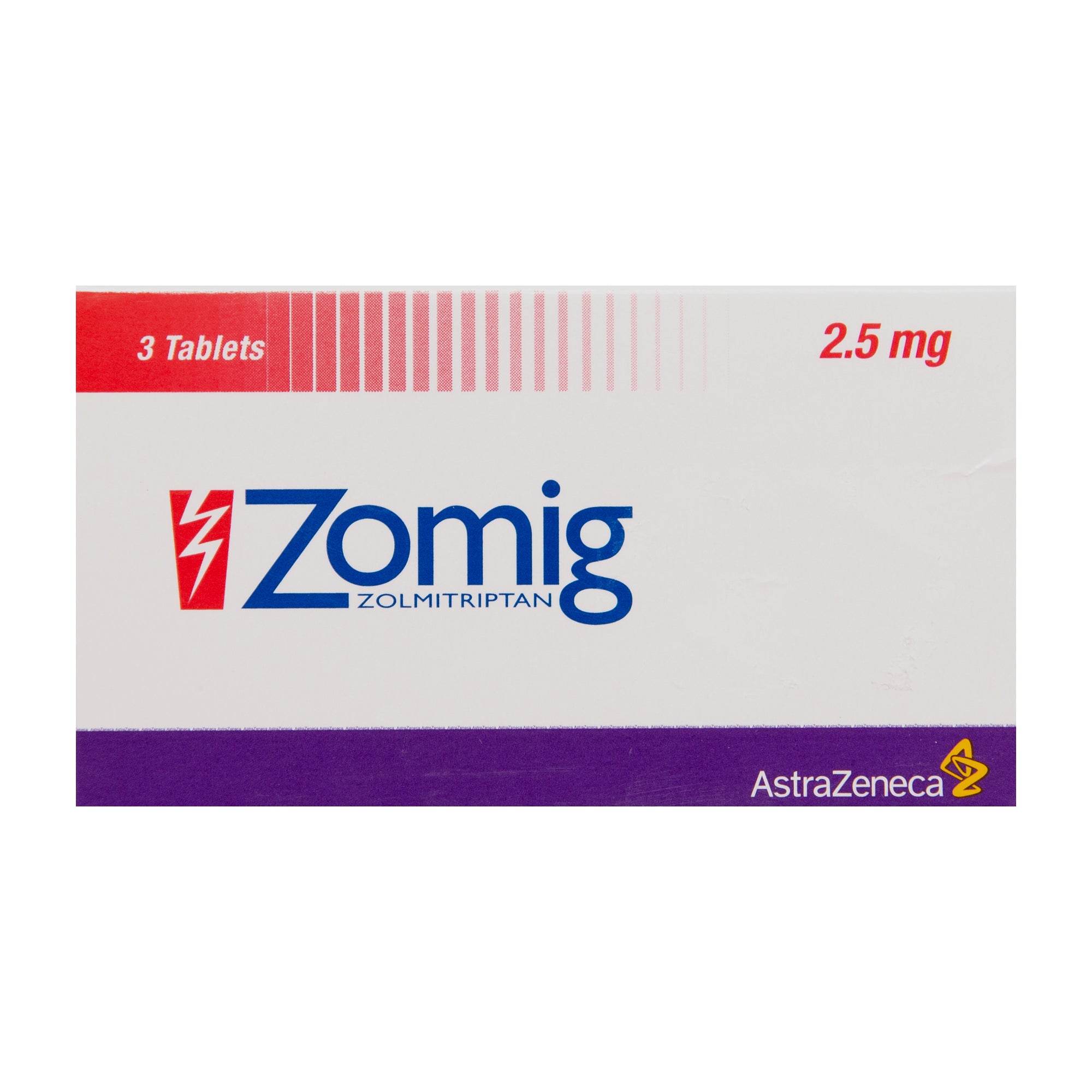 Zomig 2.5Mg Tablets 3'S – Raf Pharmacy